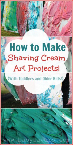 Shaving Cream Art: How to Make Shaving Cream Crafts with Kids