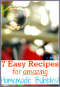 How to Make Bubbles: The Best Homemade Bubble Recipes!