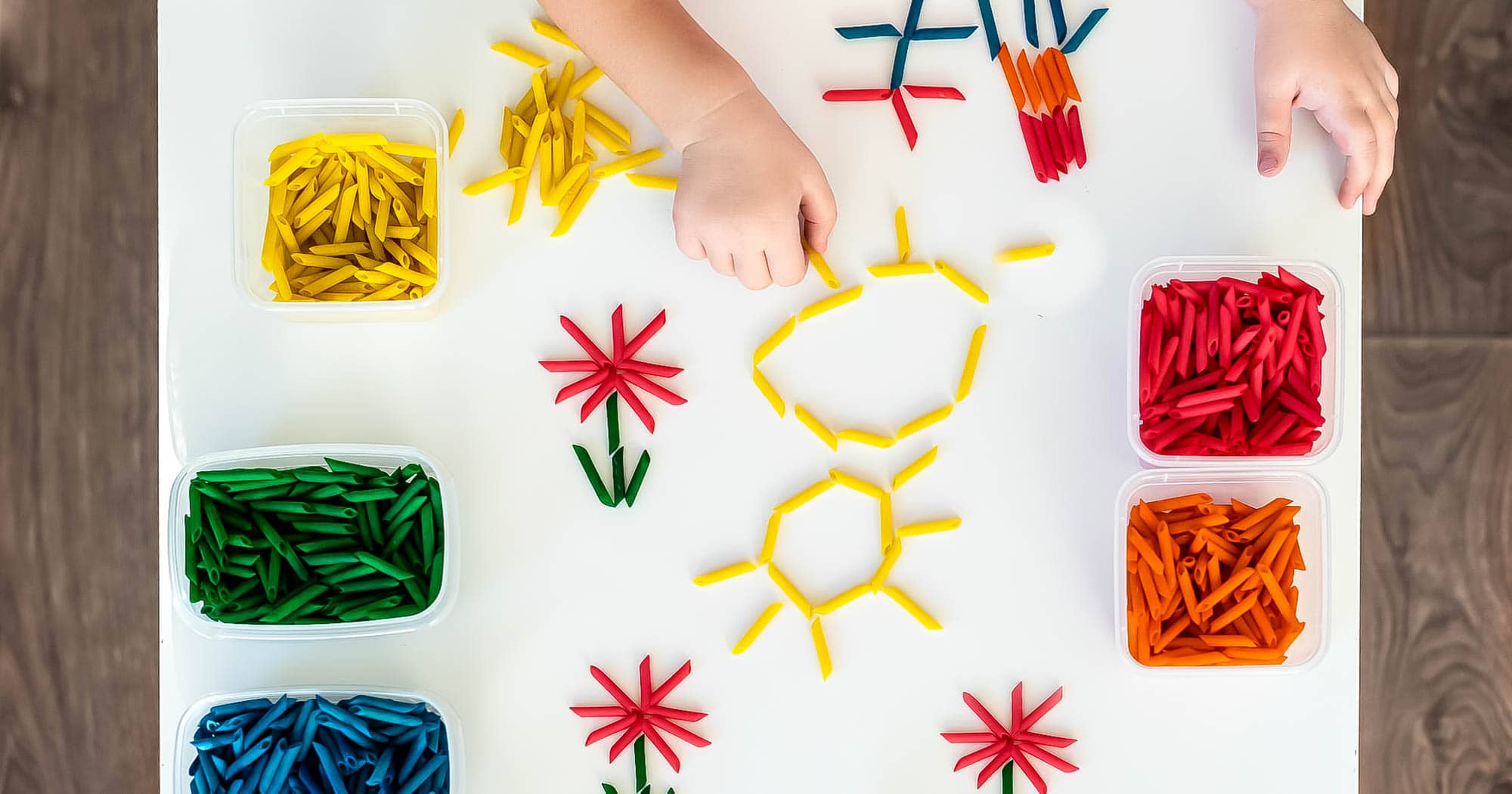 How to Dye Pasta for Crafts: Just 3 Ingredients and 4 Easy Steps