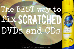 The Best and Easiest Way to Fix Scratched CDs and DVDs
