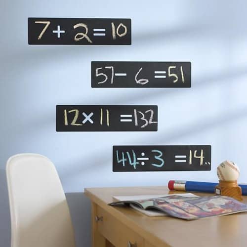 Save 41% on Chalkboard Math Decals | nycdumplingmamas
