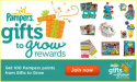 Pampers Gifts to Grow Codes: New Free Pampers Code for 10 Points