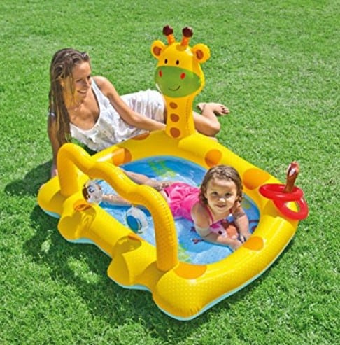 Intex Smiley Giraffe Inflatable Baby Pool Only $9.93, Free Shipping