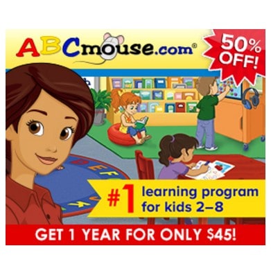 ABC Mouse Sale: Save 50% on One Year Subscription! | Baby Savers ...