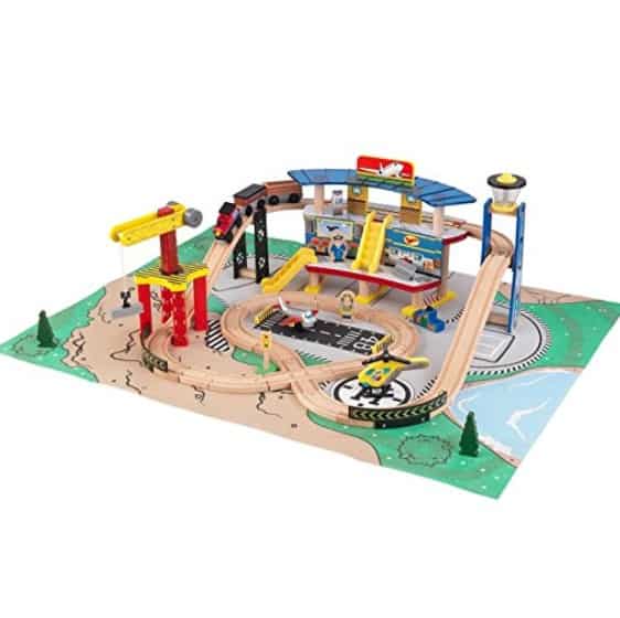 Save 56% on the Kidkraft Transportation Station Train Set with Roll-Up ...