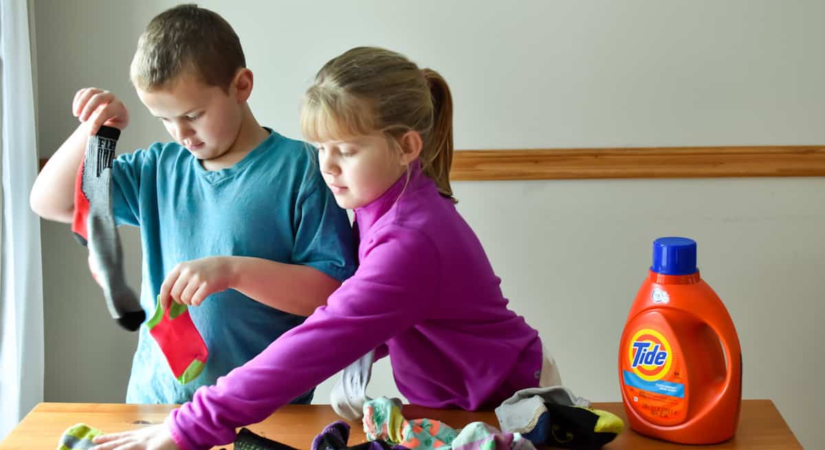 How to Have Kids Help with Laundry