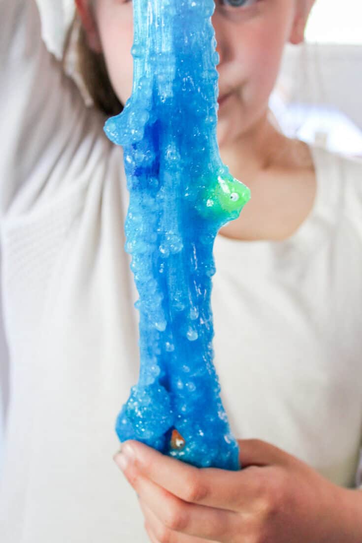 Ocean Slime Recipe: How to Make Ocean Blue Slime with Clear Glue