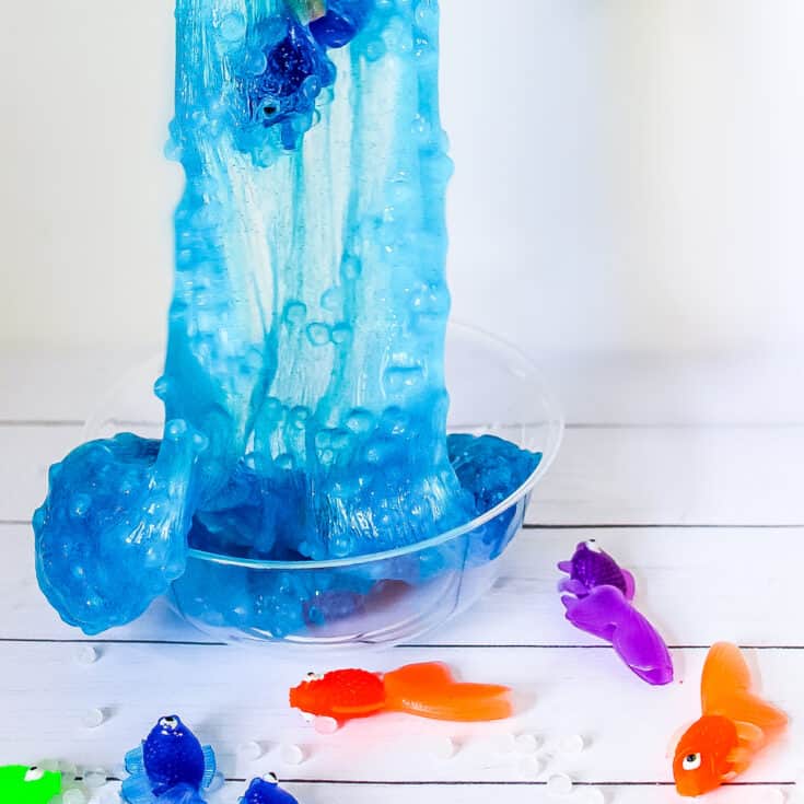 Ocean Slime Recipe: How to Make Ocean Blue Slime with Clear Glue