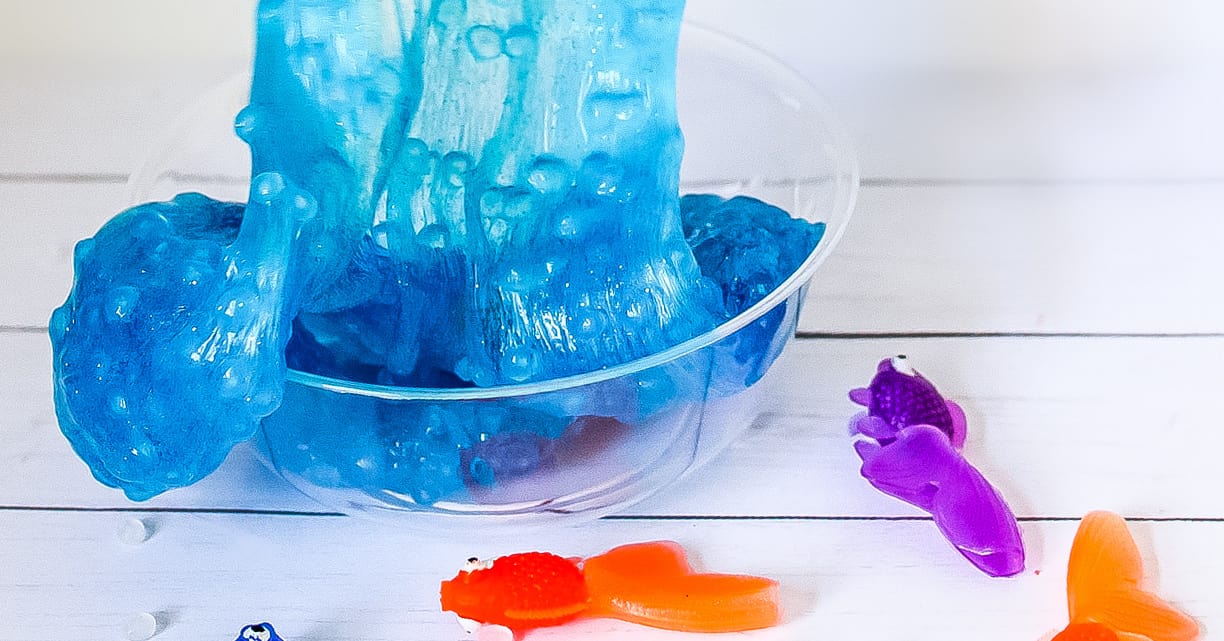 Ocean Slime Recipe: How to Make Ocean Blue Slime with Clear Glue