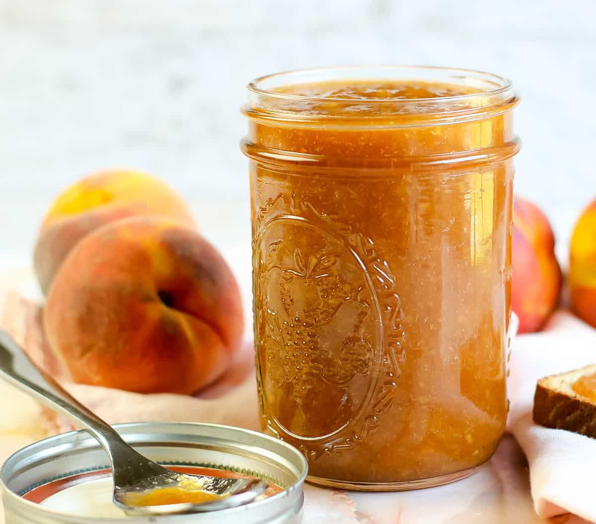 Easy Peach Butter - The Best Crockpot Recipe