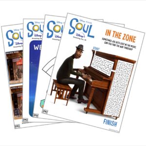 Disney SOUL Coloring Pages and Activity Sheets | Free Printables