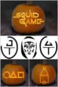 Squid Game Pumpkin Carving Stencils: 7 Free Printable Patterns!