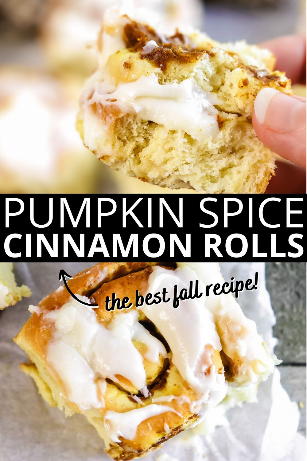 Pumpkin Cinnamon Rolls Recipe - My Family's Favorite!