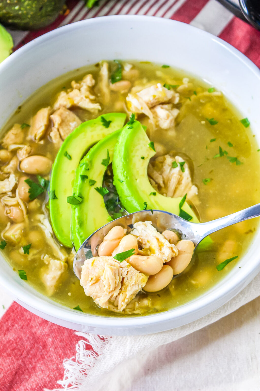 The BEST White Bean Chicken Chili Recipe