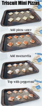 Triscuit Pizza Recipe - Easy 10 Minute Snack, Lunch or Appetizer