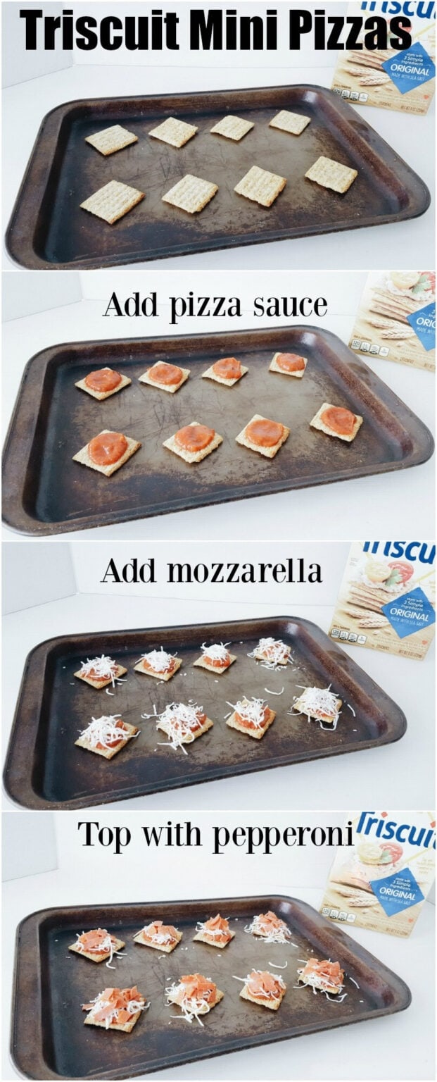 Triscuit Pizza Recipe - Easy 10 Minute Snack, Lunch or Appetizer