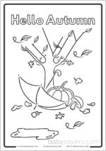 Free Fall Coloring Pages - Download 13 Fun Printables (PDF)
