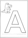 Alphabet Coloring Pages - 26 Free Printables for Learning Letters