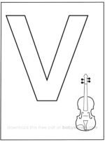 Alphabet Coloring Pages - 26 Free Printables for Learning Letters