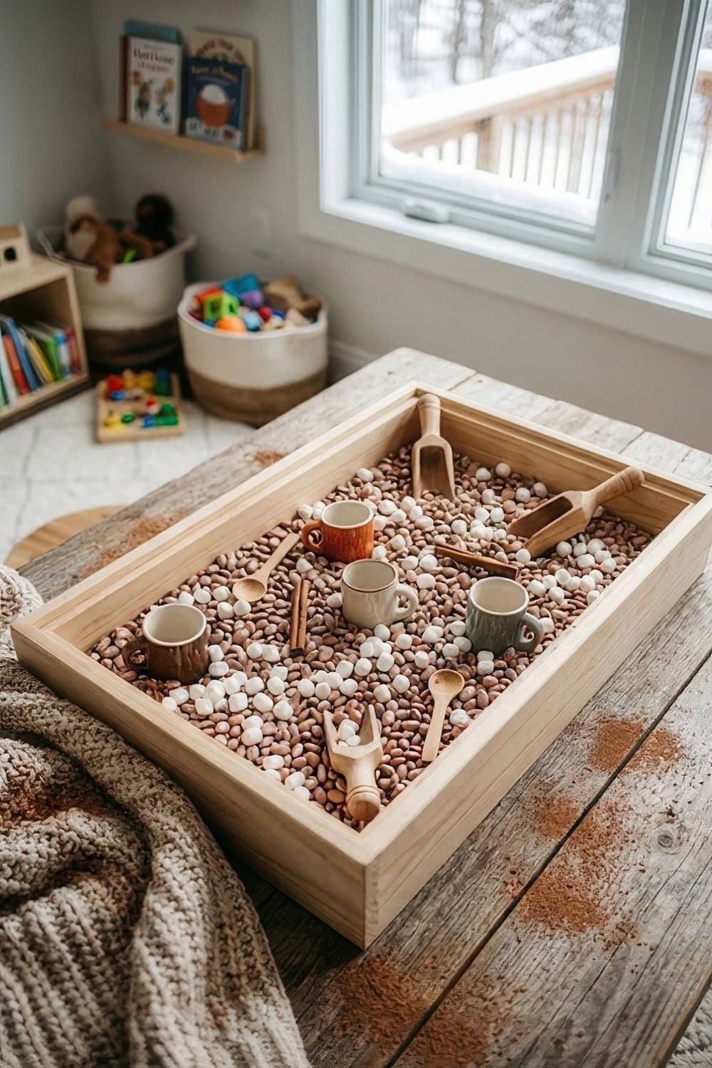 15 Winter Sensory Bin Ideas for Cold Days