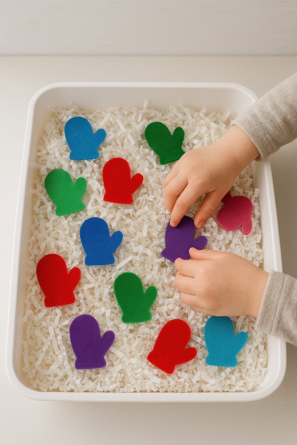 15 Winter Sensory Bin Ideas for Cold Days